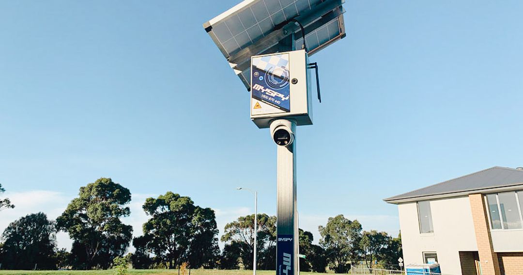 Boss Unit • 4K Temporary CCTV Security Cameras • Myspy Security