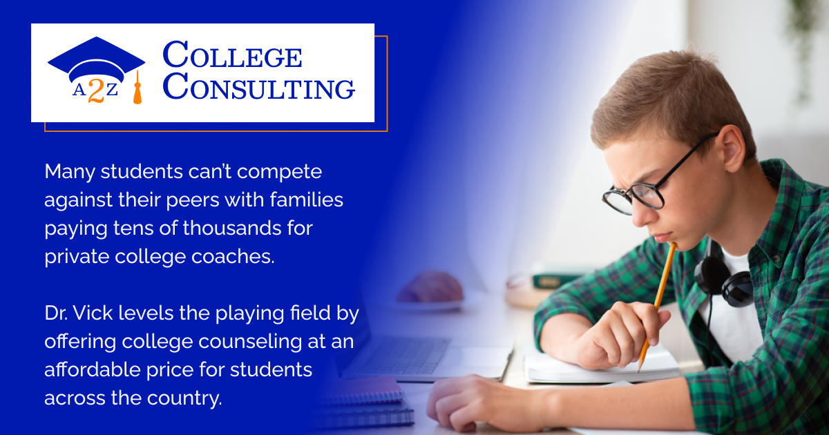 About Dr. Christopher Vick | A2Z College Consulting