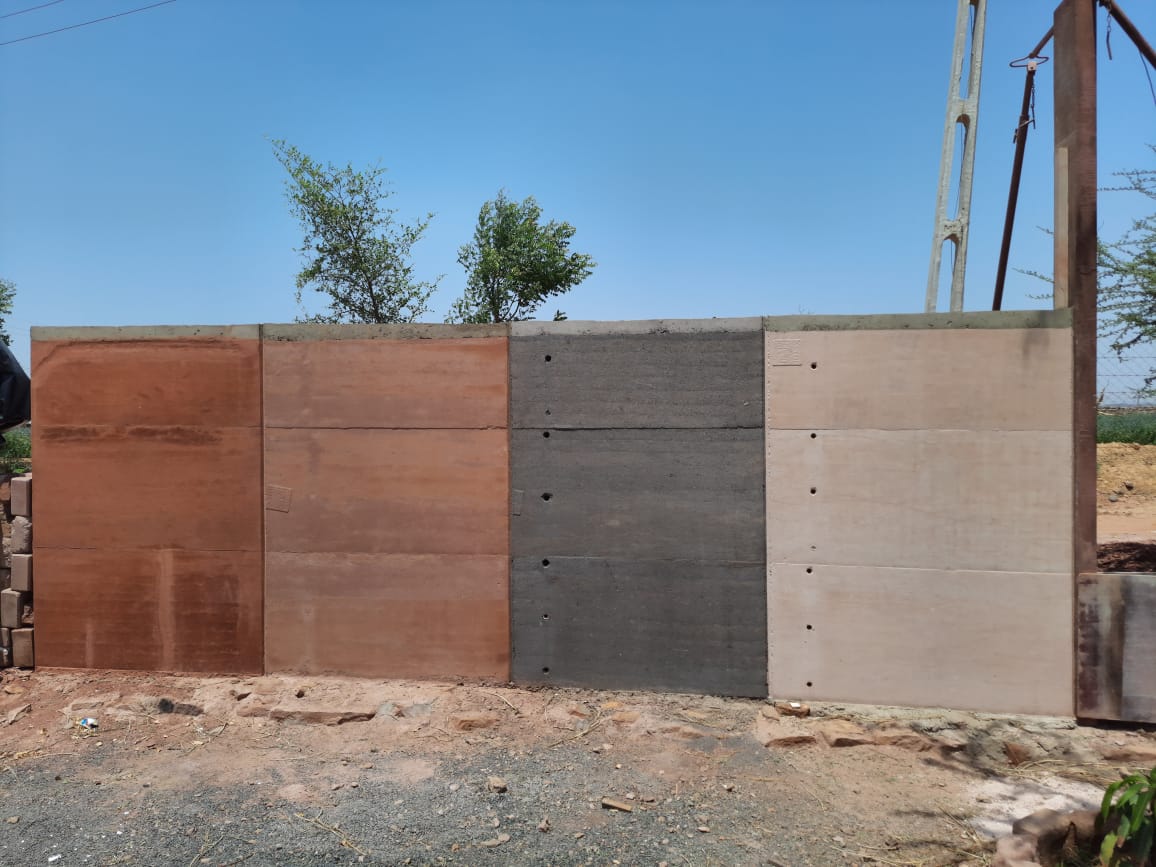 Stabilized earth construction: In-house material research - In-house ...