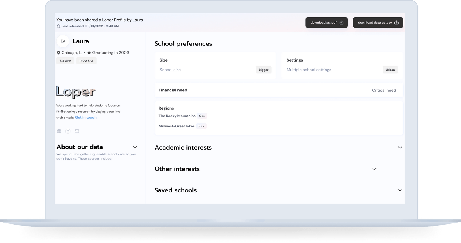 Loper | Discover Your School