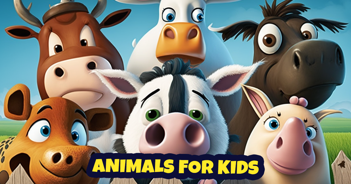 Fun Facts About Animals! | Bip Bap Bop