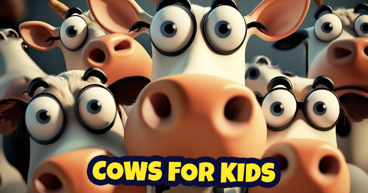 Fun Facts About Cows! | Bip Bap Bop