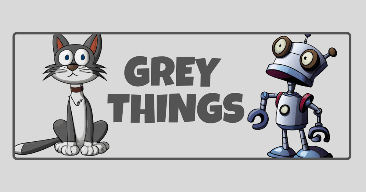 Grey Things In Nature | Learning Colors For Kids