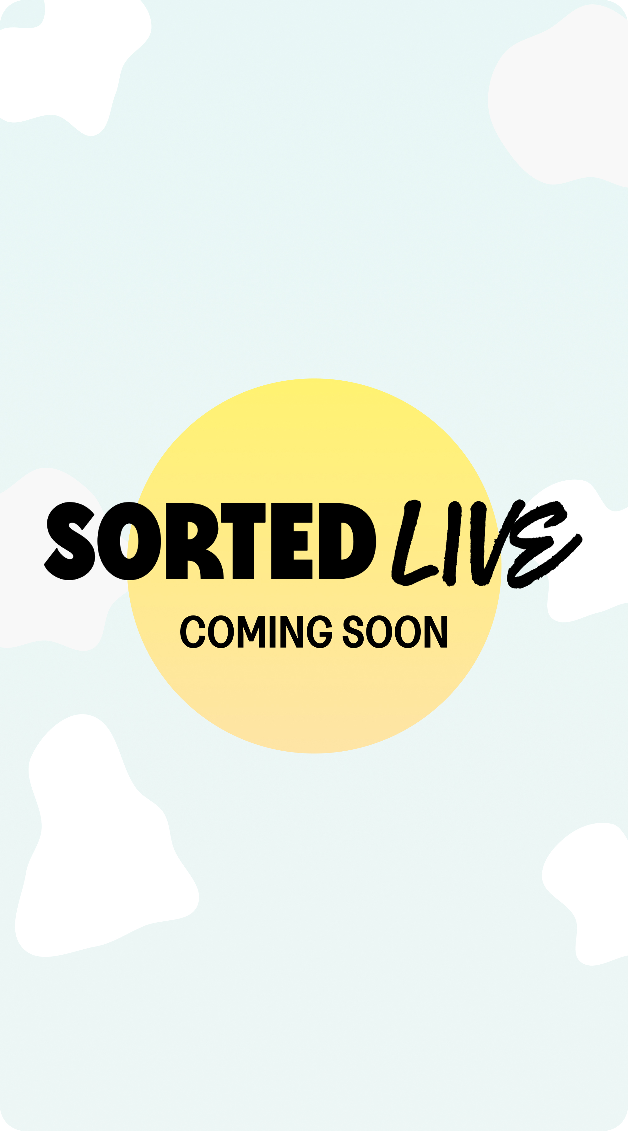 Sorted: Live