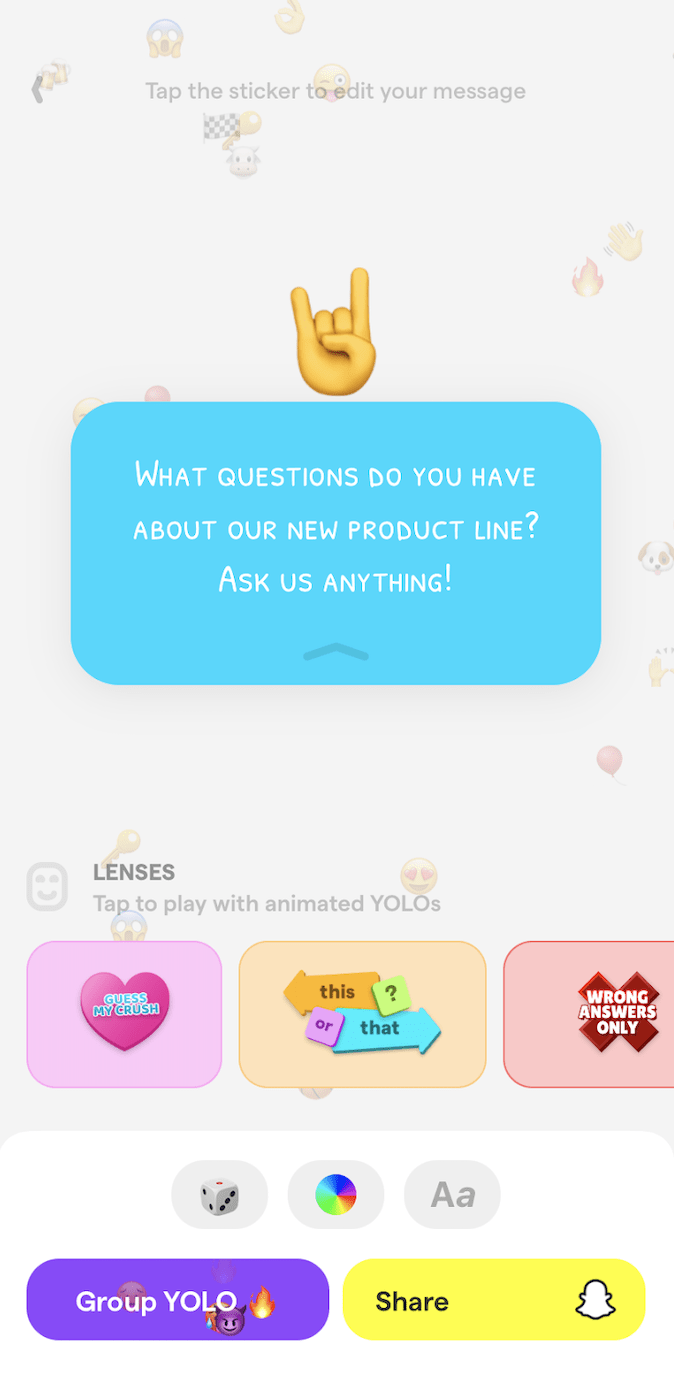 How to engage your audience with Snapchat Story Questions - SMC