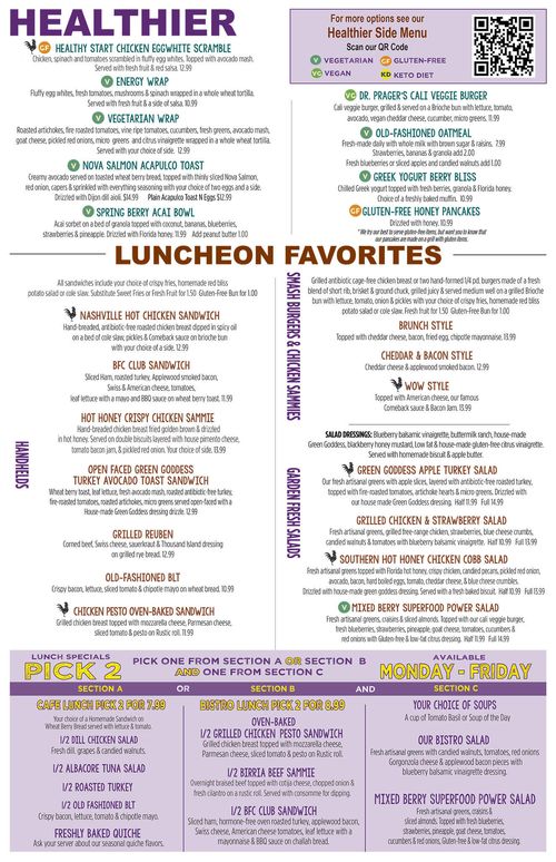 Breakfast + Brunch + Lunch at Berry Fresh Cafe