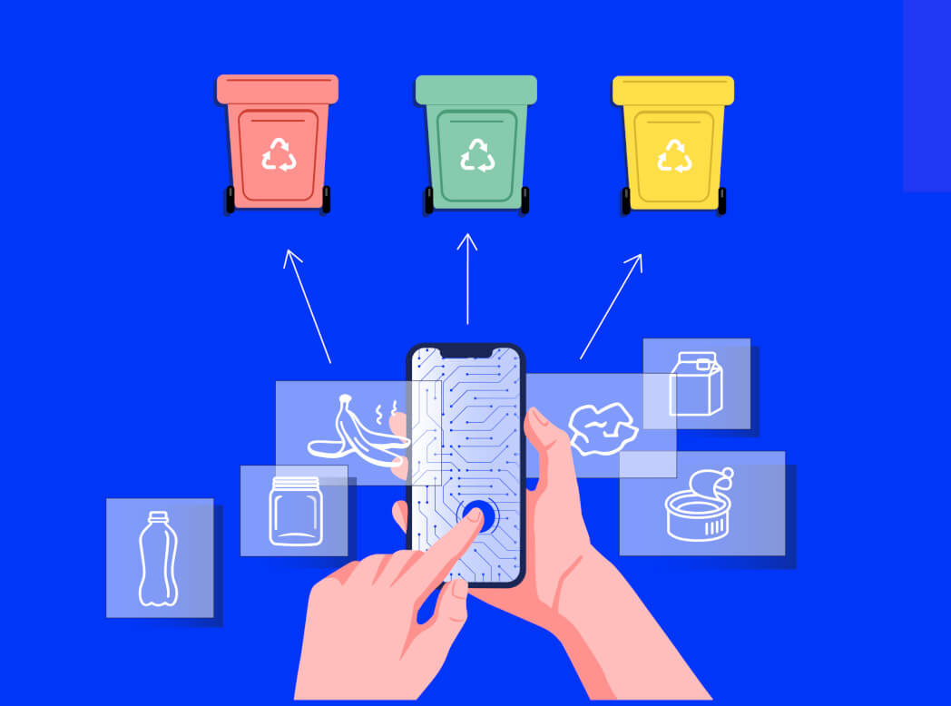 How to build a Waste Classifier App using AI