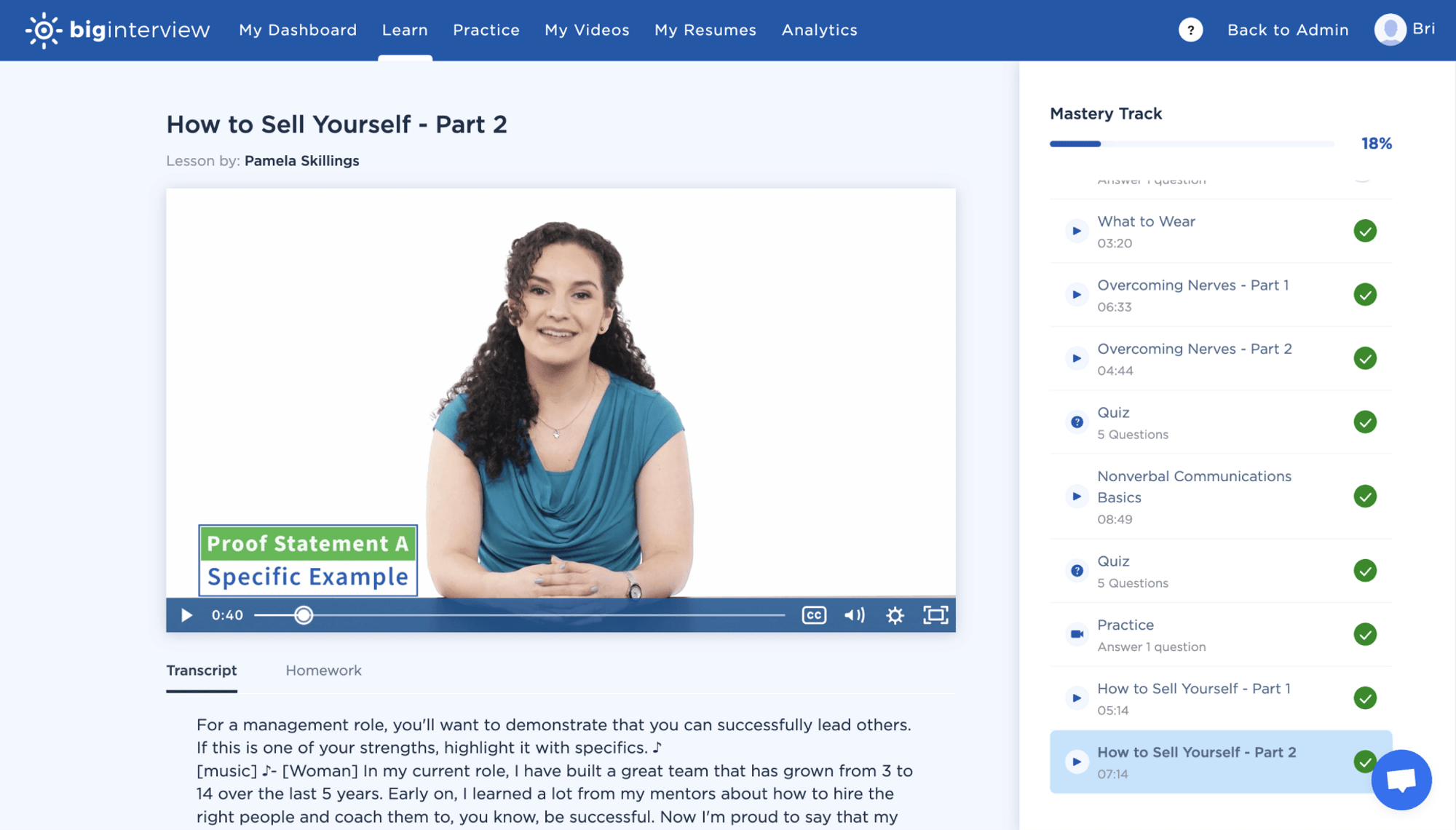 #1 Job Interview Training Platform (1,000,000+ users)