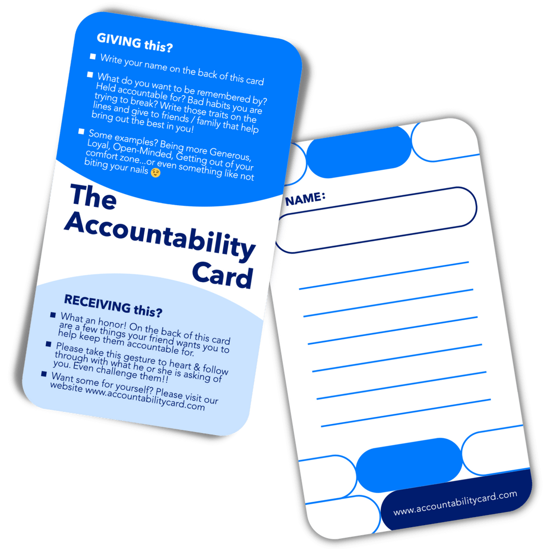 The Accountability Card