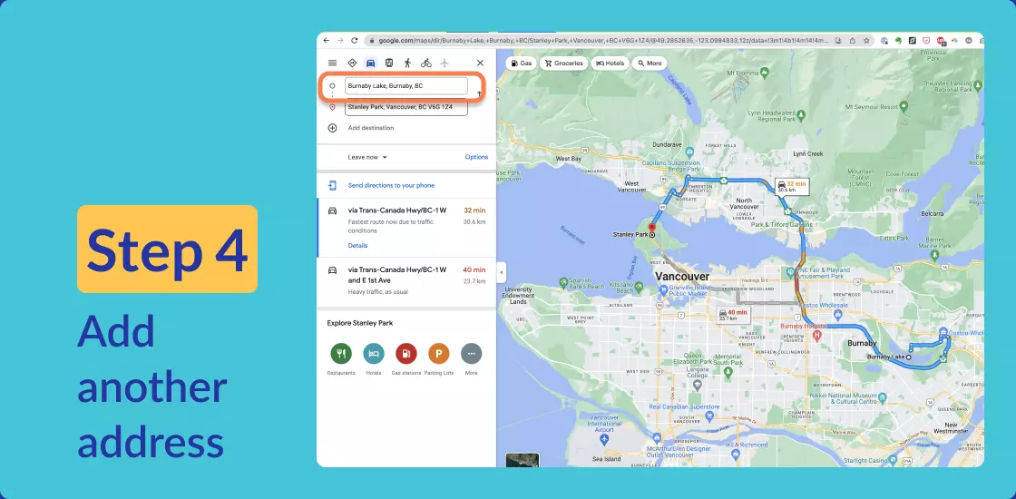 How To Route With Multiple Stops On Google Maps