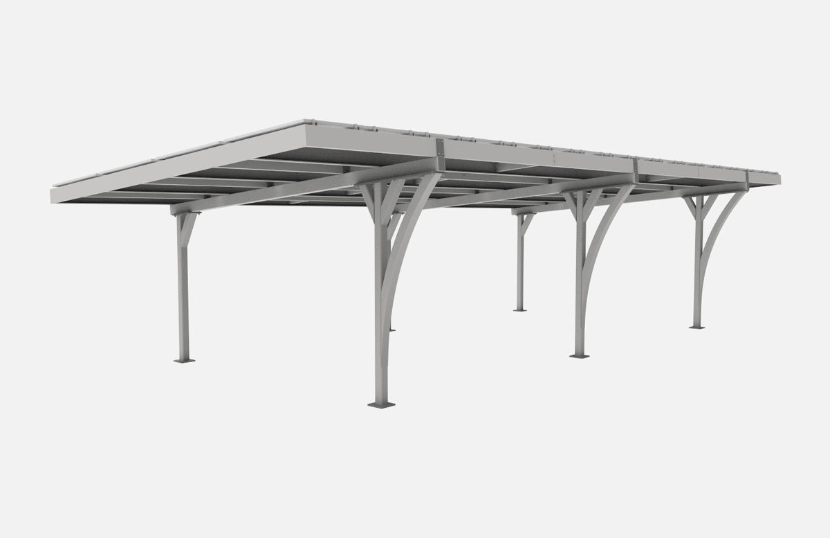 Commercial Carports - LNI Custom Manufacturing