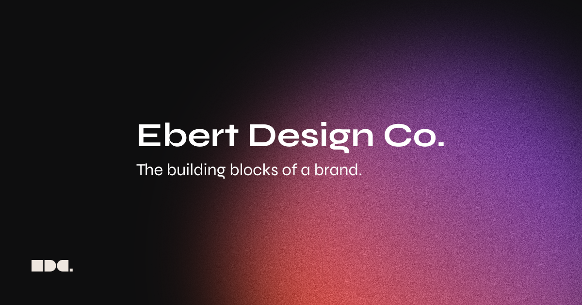 Ebert Design - Brand Identity Design for Purpose-Driven Brands