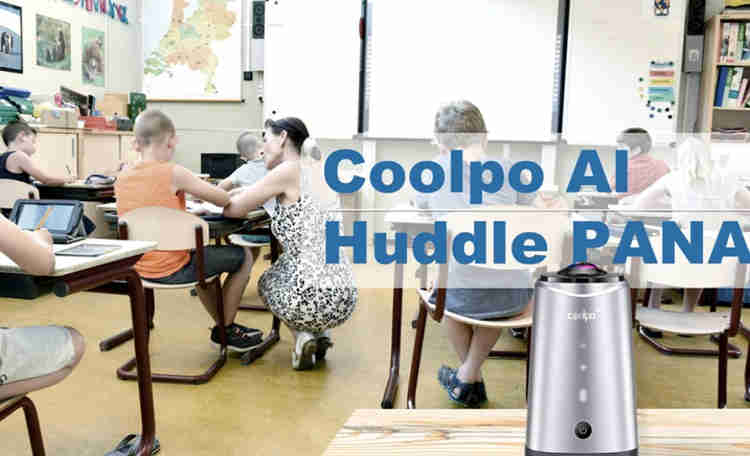 Coolpo AI Huddle Pana introduced as an EdTech device for Hybrid Learning