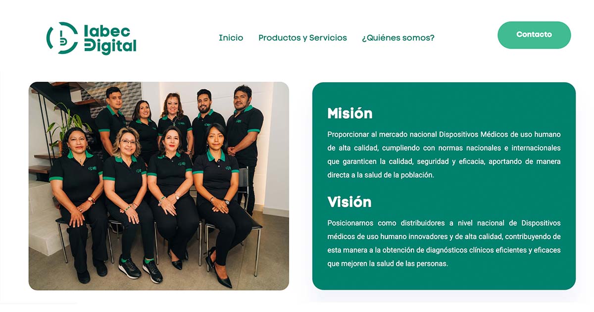 Quiénes somos - Diagnóstico Digital LABEC