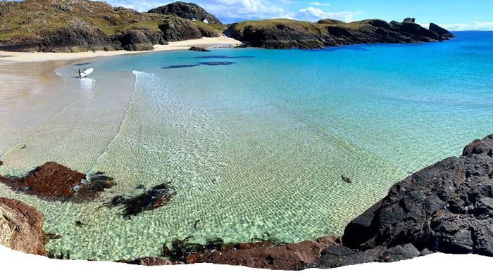 Clachtoll Beach Campsite WildTrax