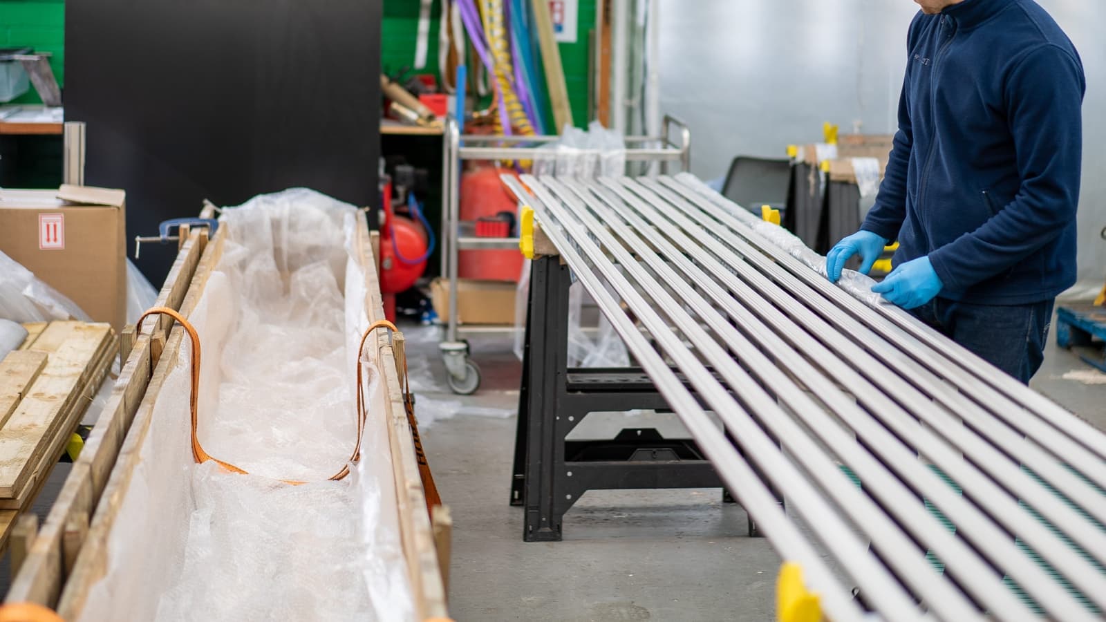 Shipping and Packaging Steel - Timeless Tube