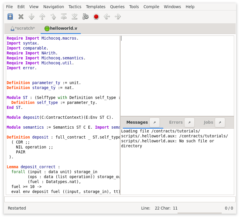 PYRATZLABS Community - Mi-cho-coq tutorial • Proving our first Michelson smart contract