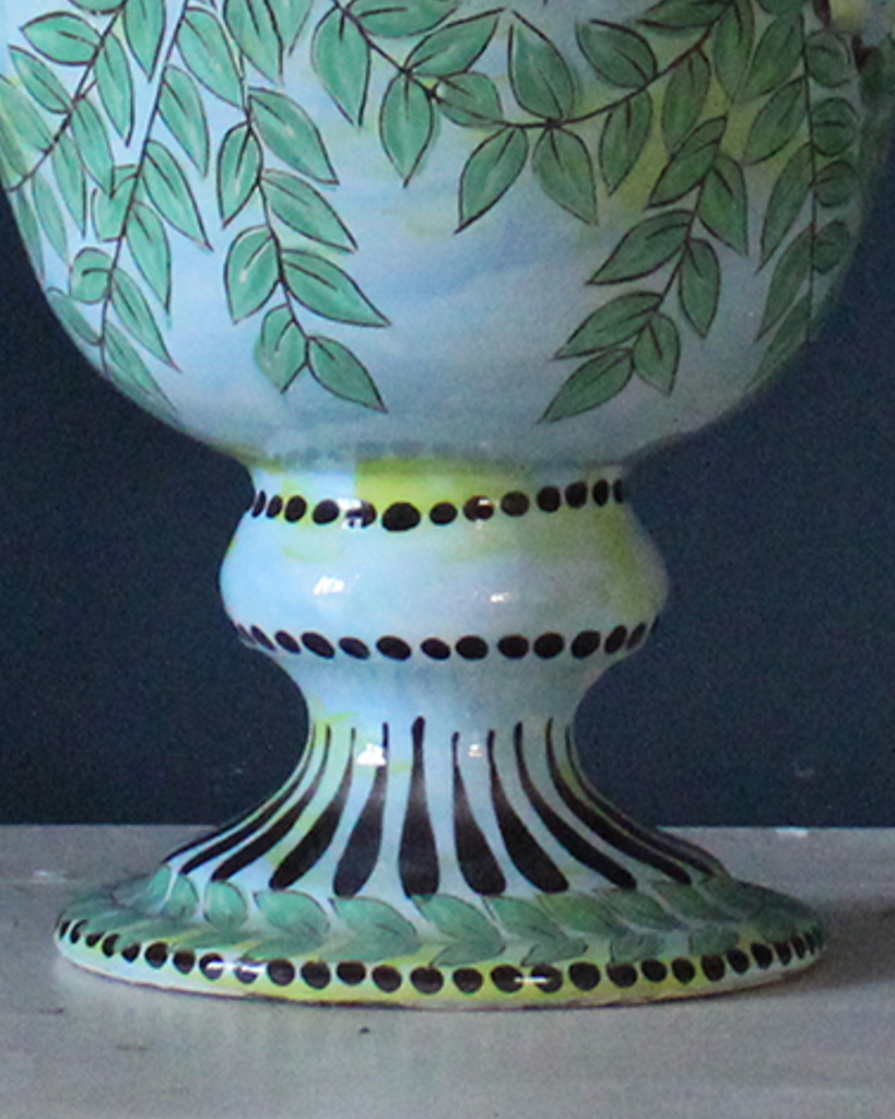 winged bough pot | Katrin Moye, decorative ceramics