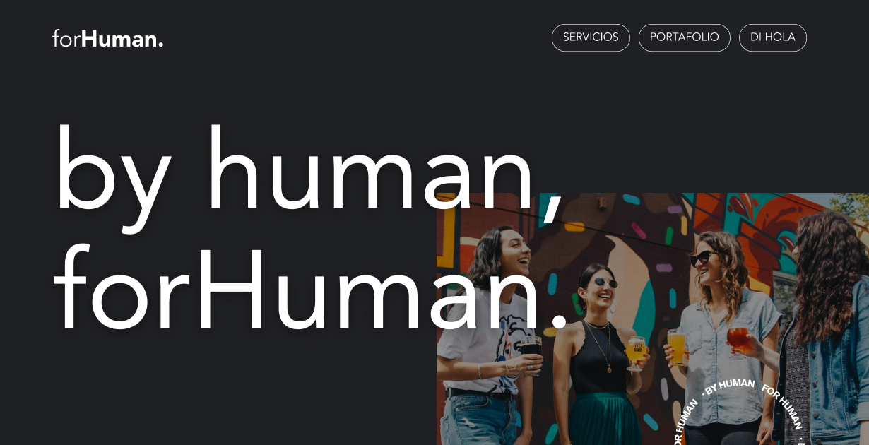 forHuman | Diseño y desarrollo web con Webflow en Perú
