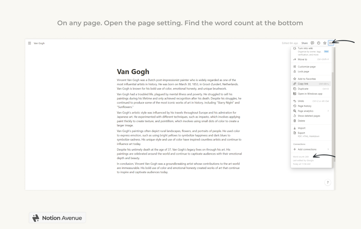 How To Check Notion Word Count In 2 Steps (2023)