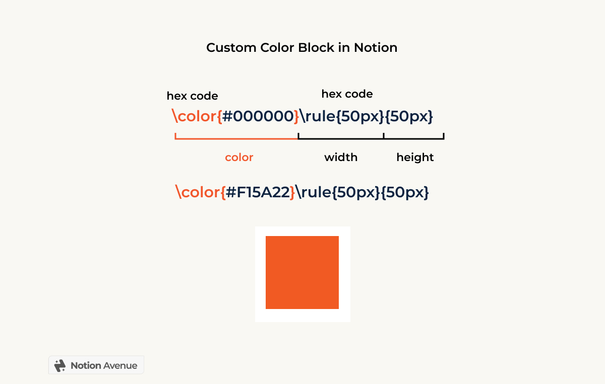 Notion Color Code Hex, Color Palette, Custom Colors in Notion (Dark ...