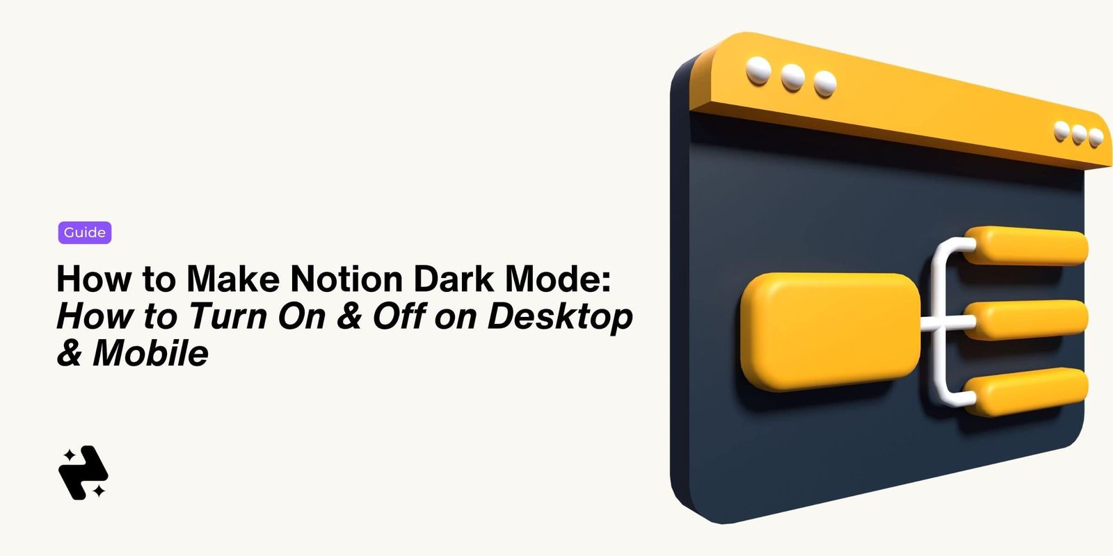 How to Make Notion Dark Mode: How to Turn On & Off on Desktop & Mobile