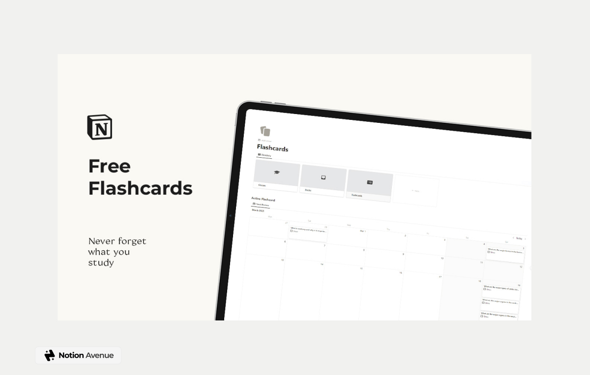 45+ Best & Free Notion Template for Students (Aesthetic & Functional)