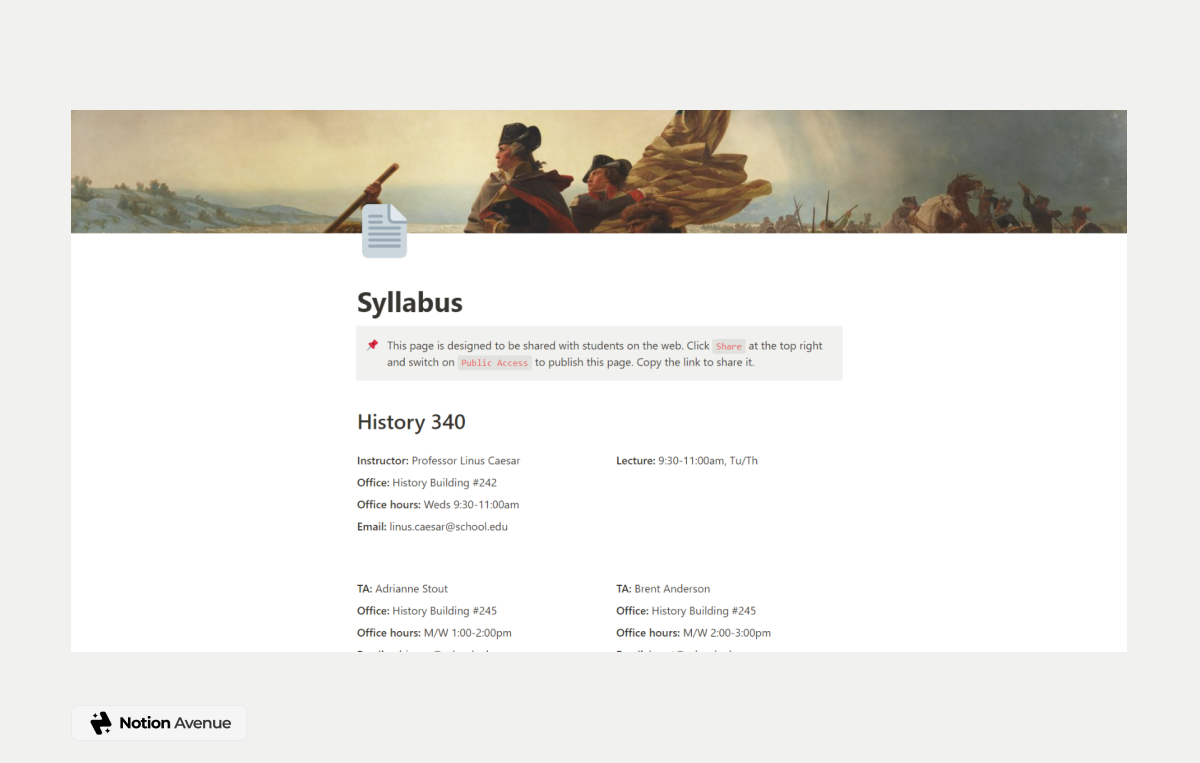 45+ Best & Free Notion Template for Students (Aesthetic & Functional)