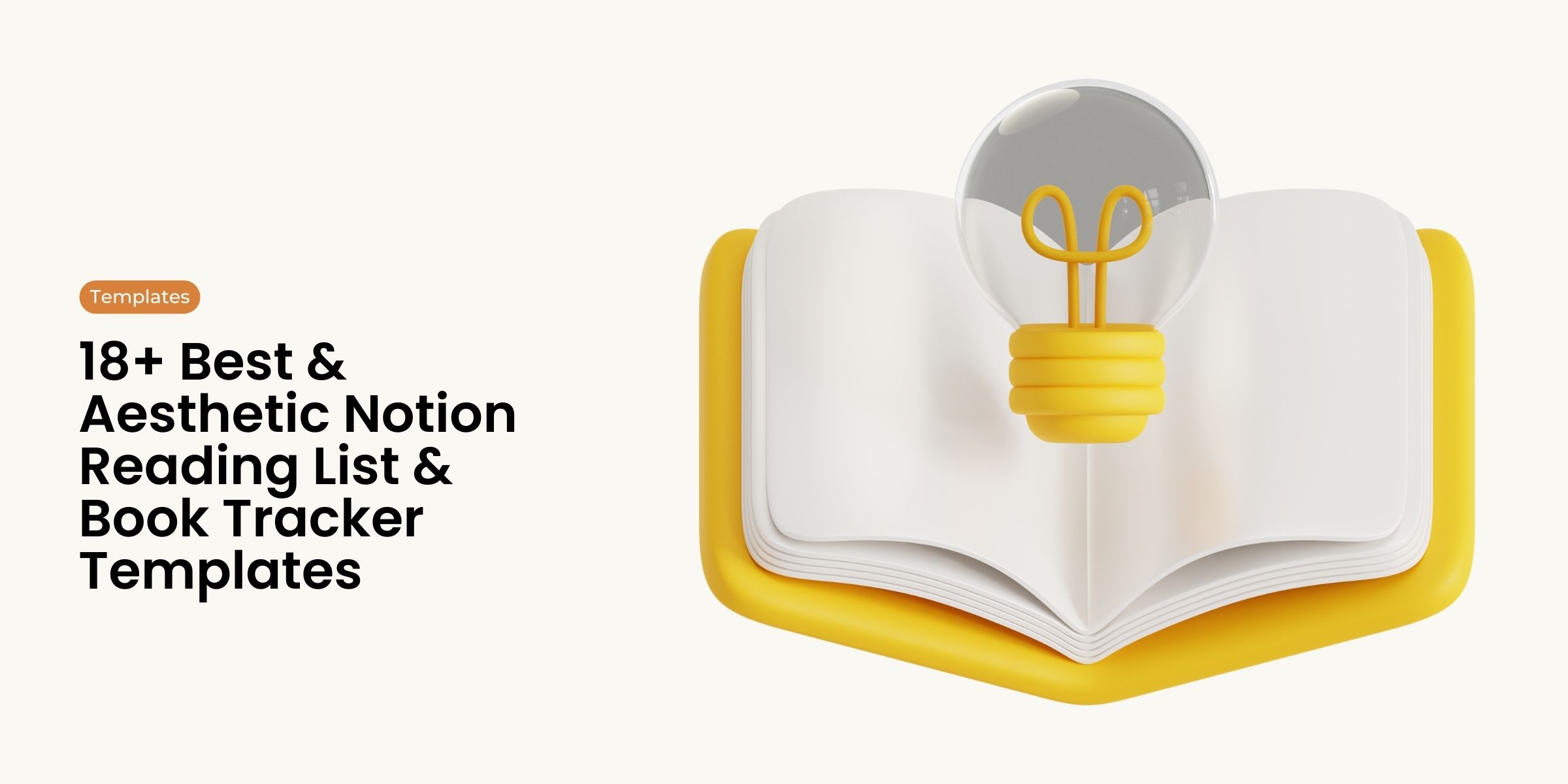 18+ Best & Aesthetic Notion Reading List & Book Tracker Templates