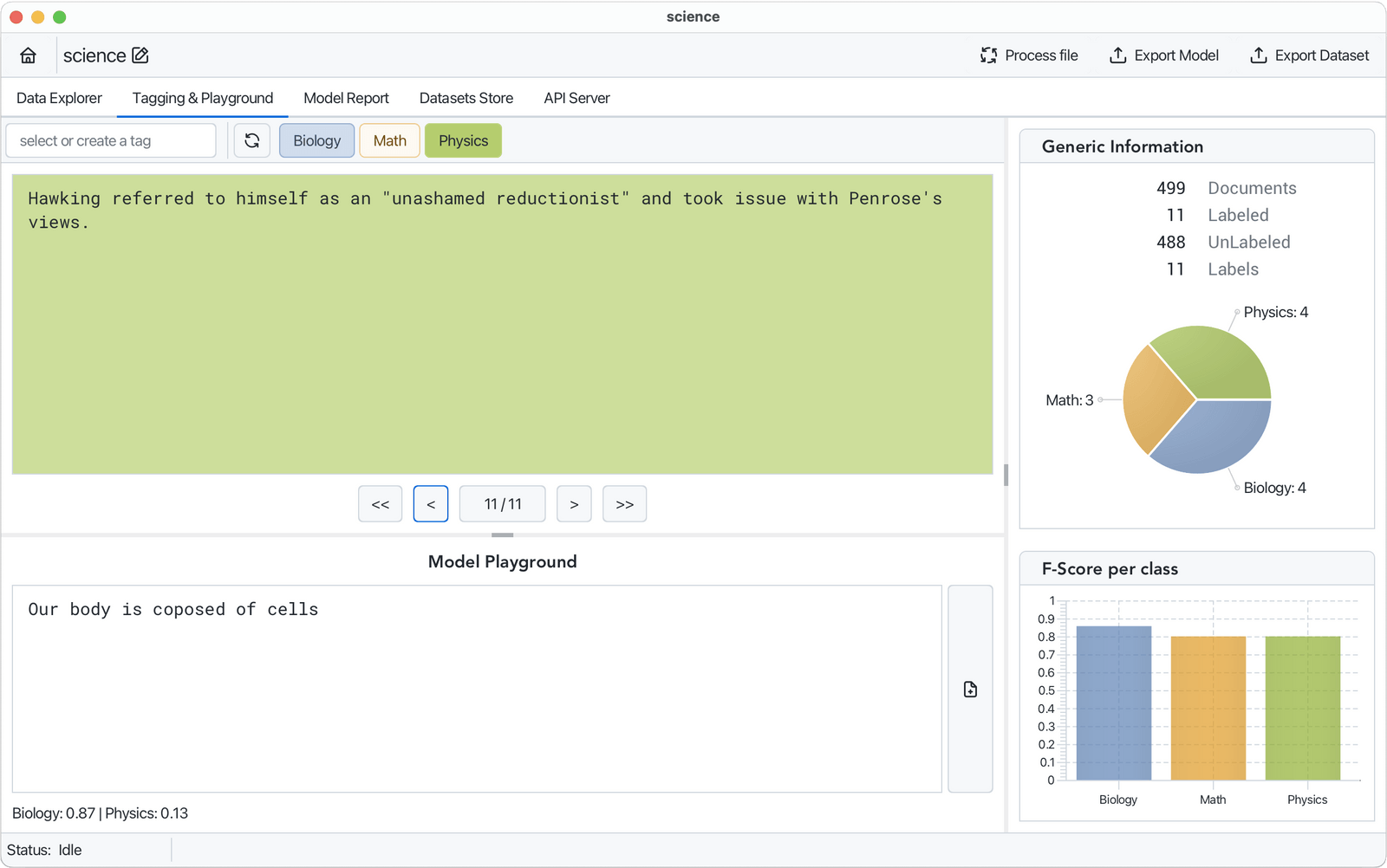 NuMind - Create NLP models, effortlessly