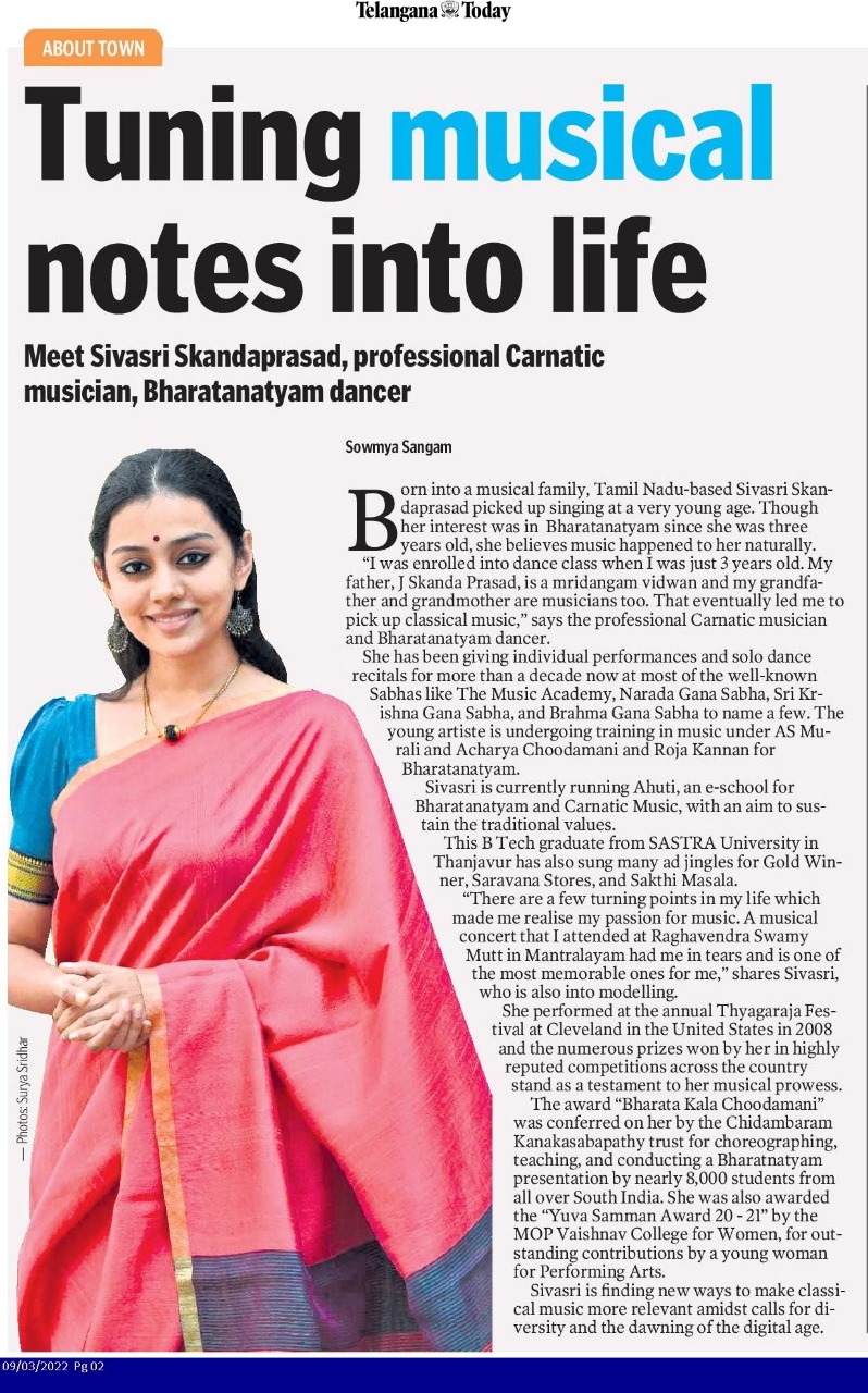 About Sivasri & Ahuti