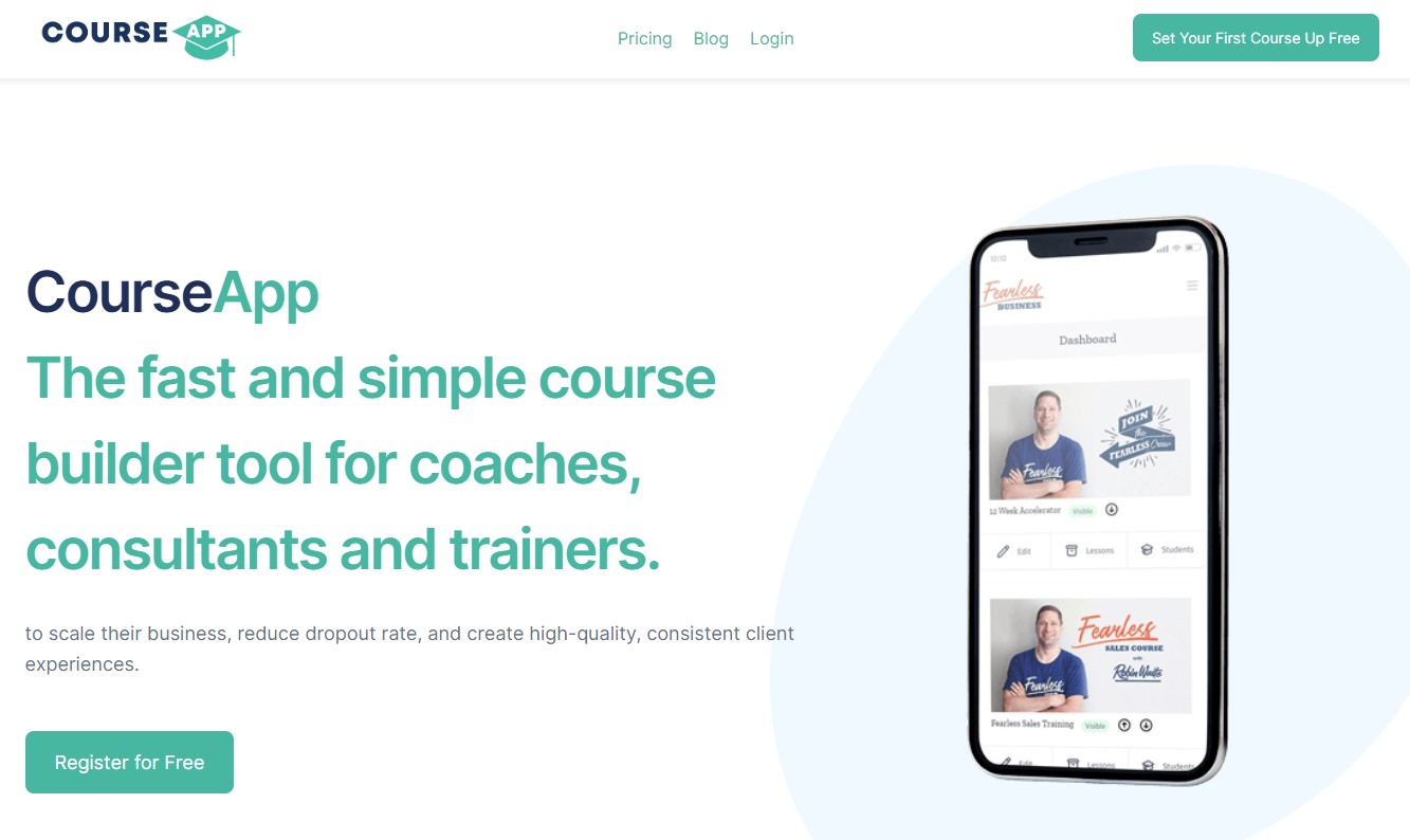 CourseApp - The Fast and Simple Course Builder