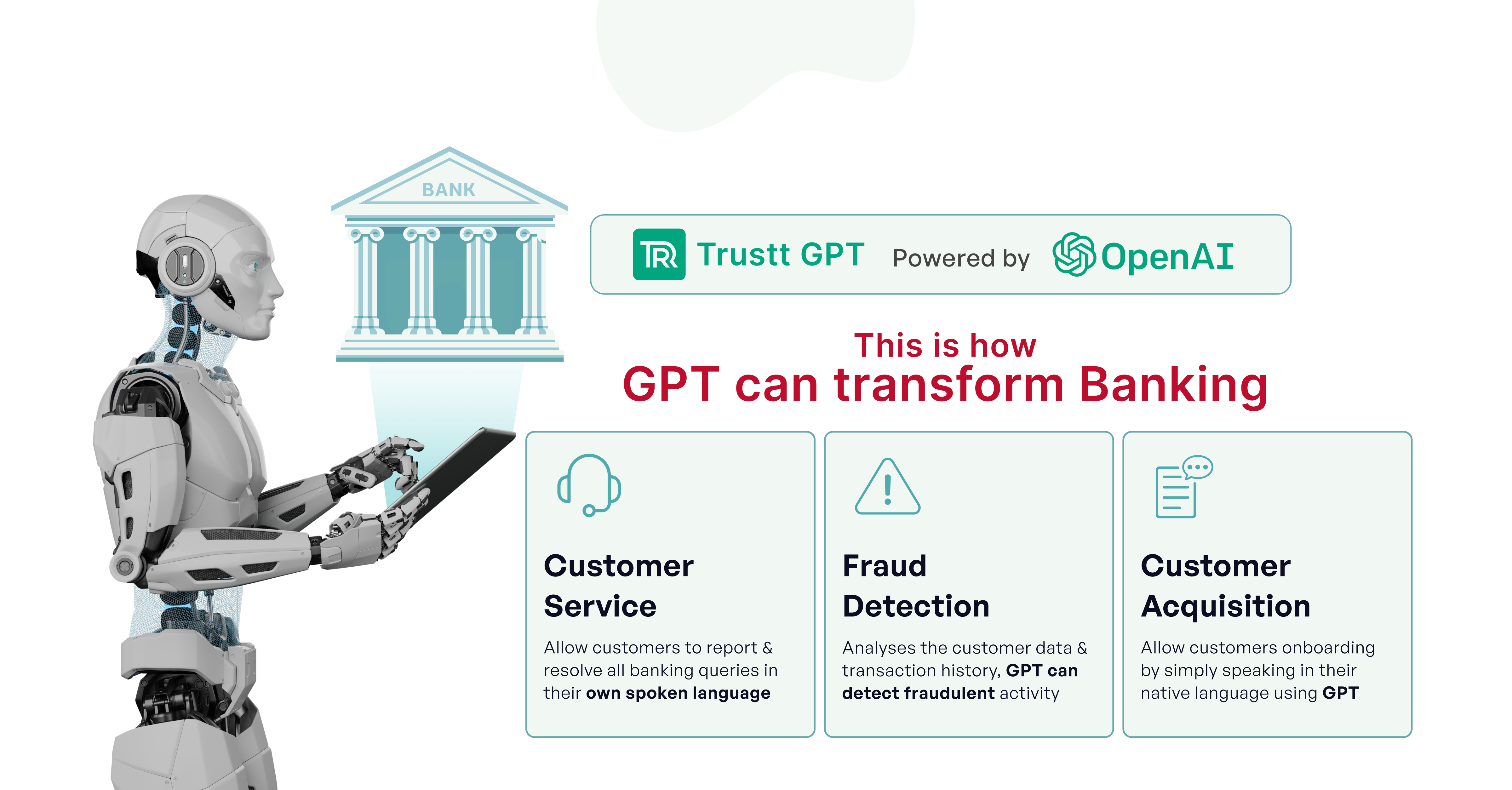How GPT can completely transform Banking