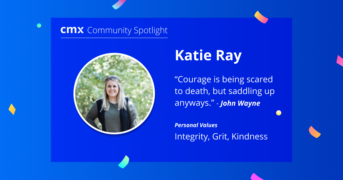 The Community Spotlight featuring Katie Ray