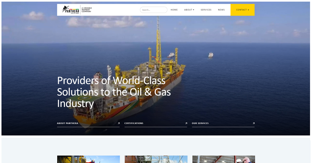 Panthera Solutions Inc | A Crosbie Member Company