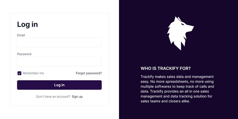 Trackify | Sales Tracking Software