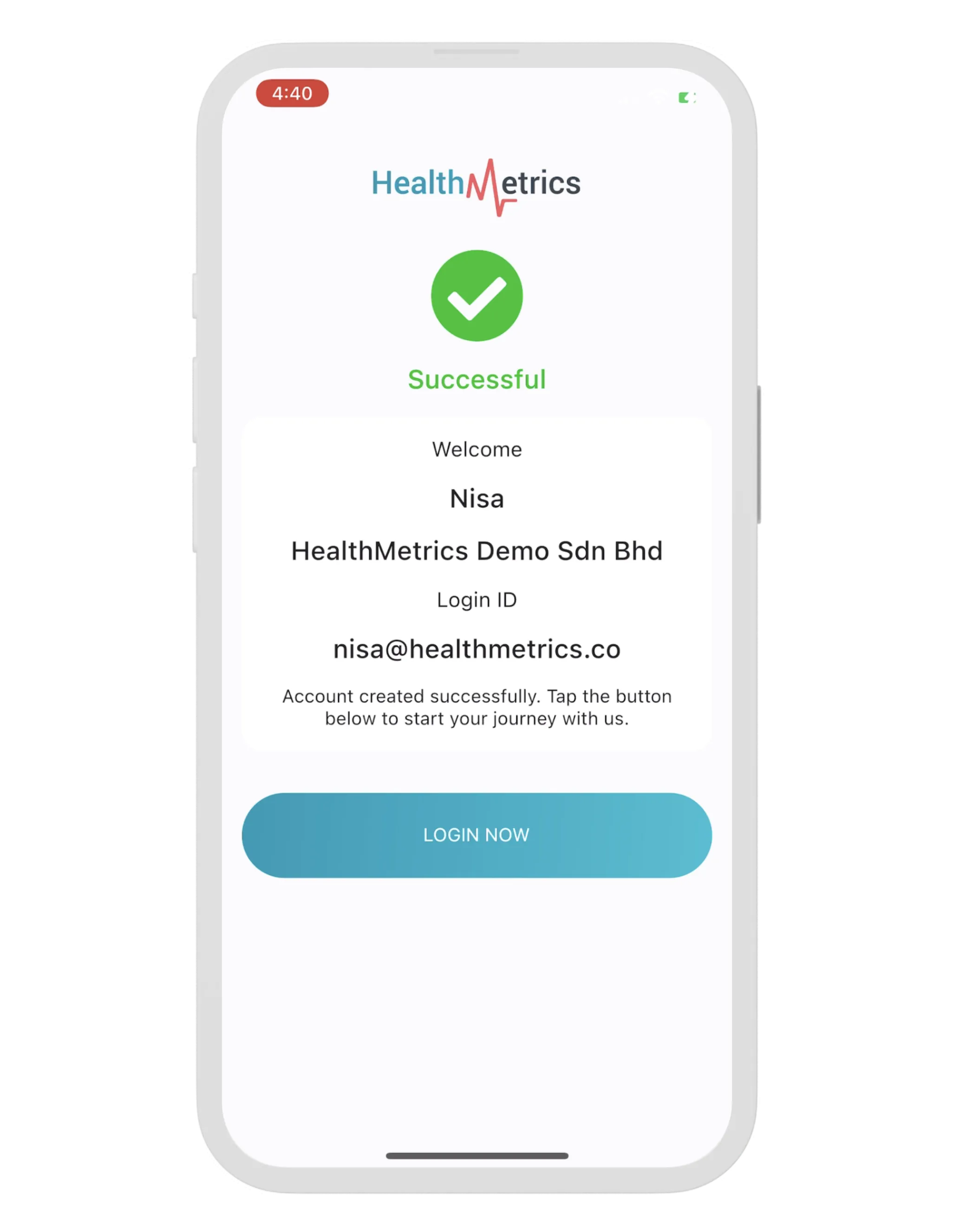 How to register the app?