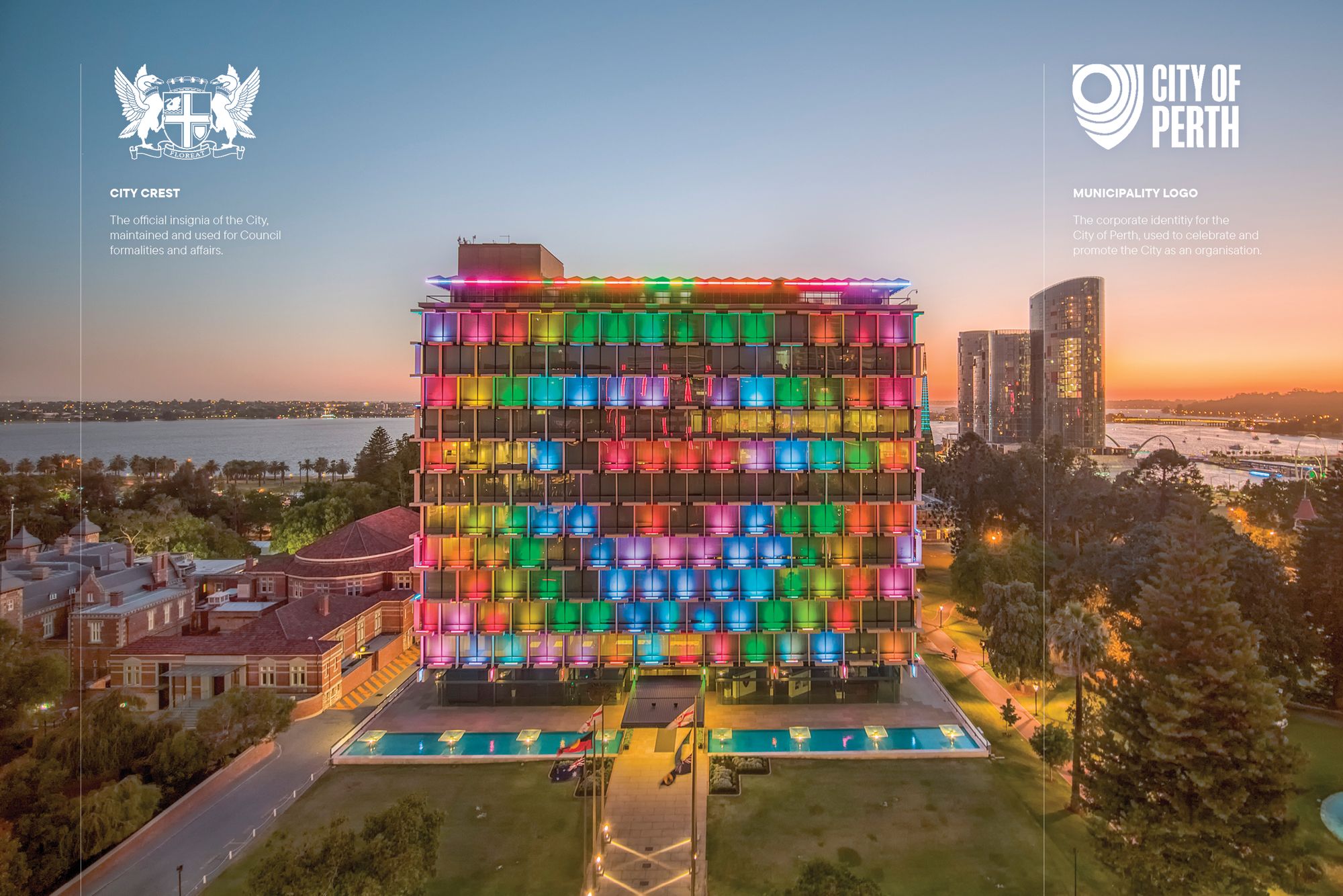 City of Perth: Rebrand - Block Branding