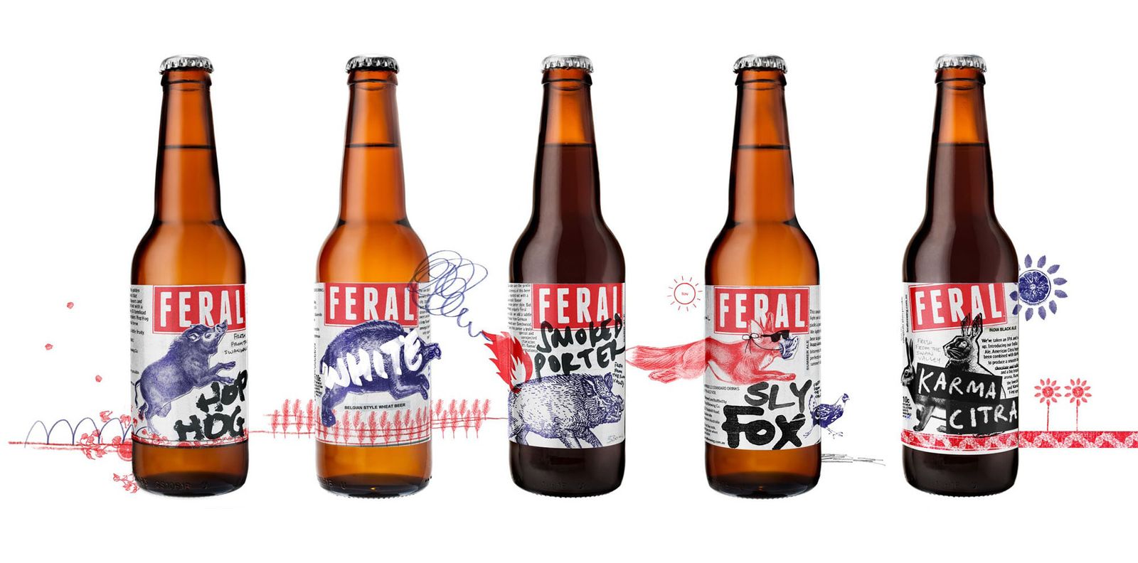 Feral Brewing Company - Block Branding