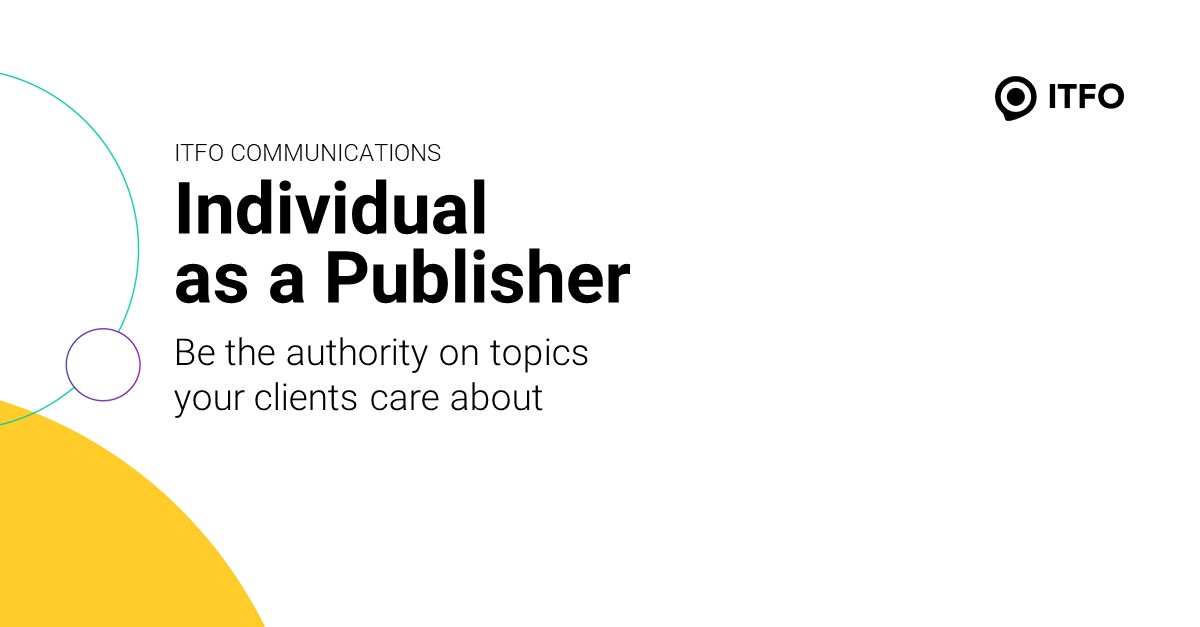 Individual as a Publisher - ITFO Communications Inc.