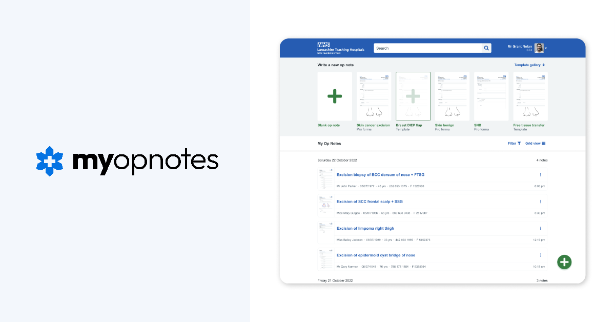 What is an Operation Note?