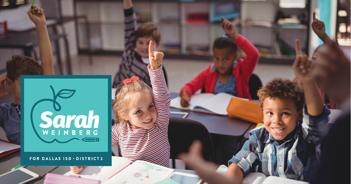 Biography - Sarah Weinberg for Dallas ISD District 2