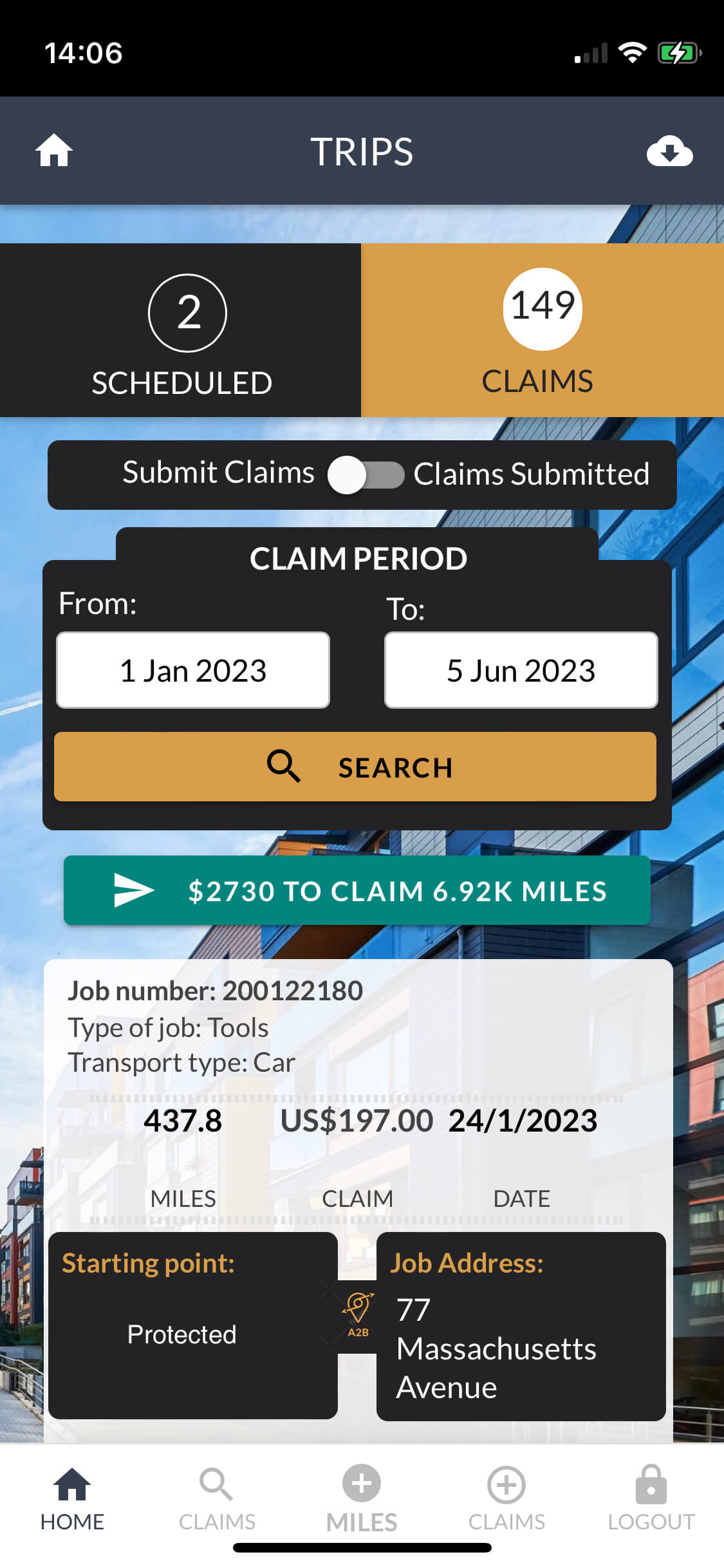Effortless Mileage Claim App | Simplify Your Expense Management
