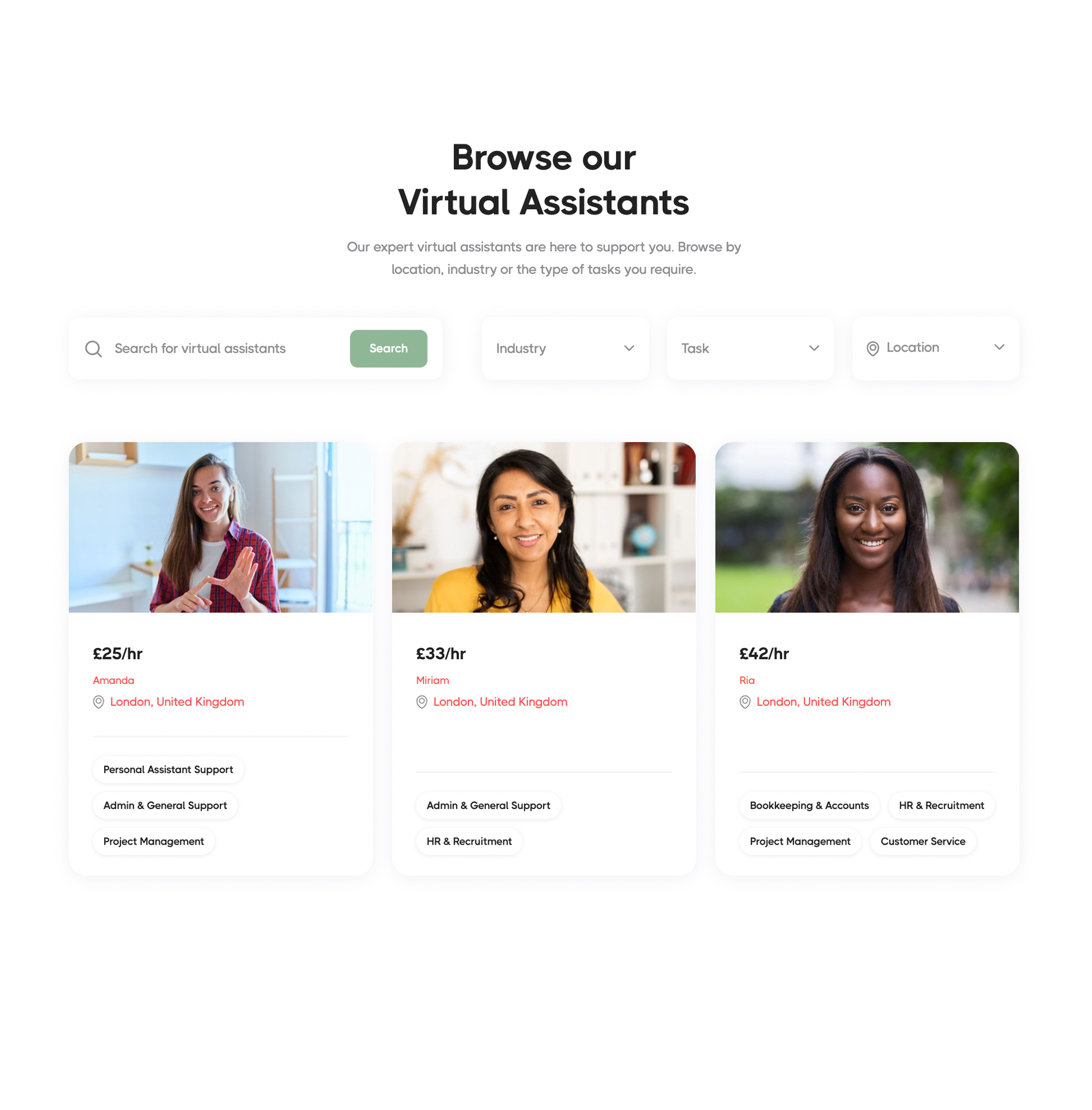 The UK Virtual Assistant Agency