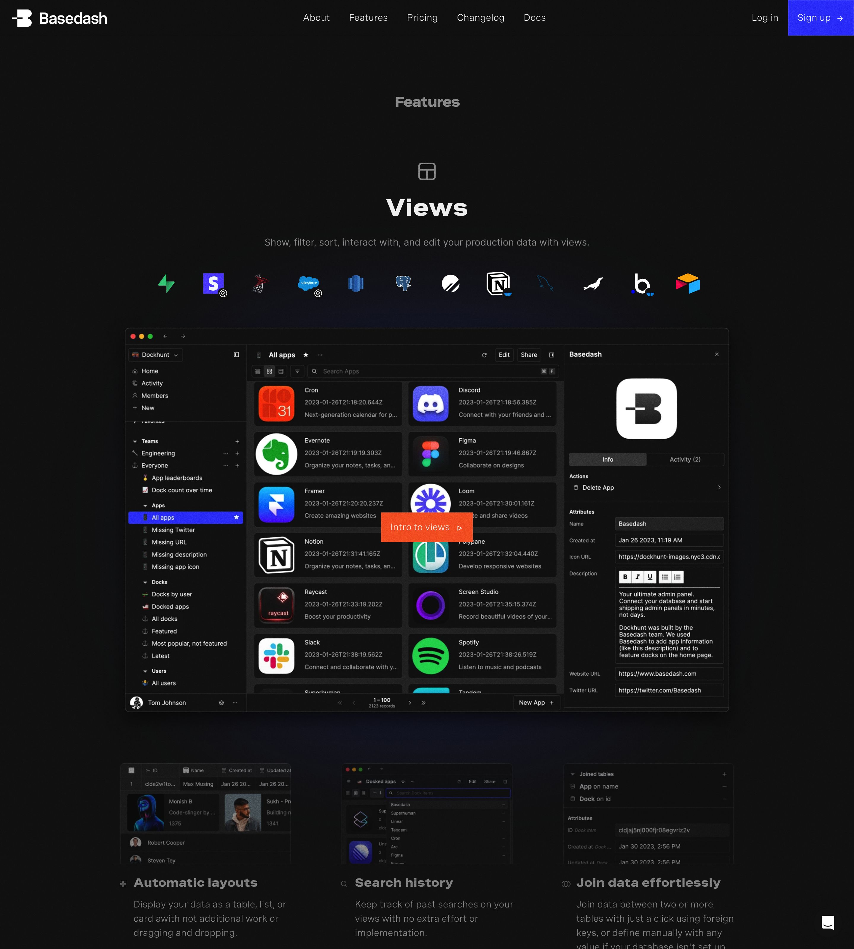 Saaspo | Lightspark Product Page