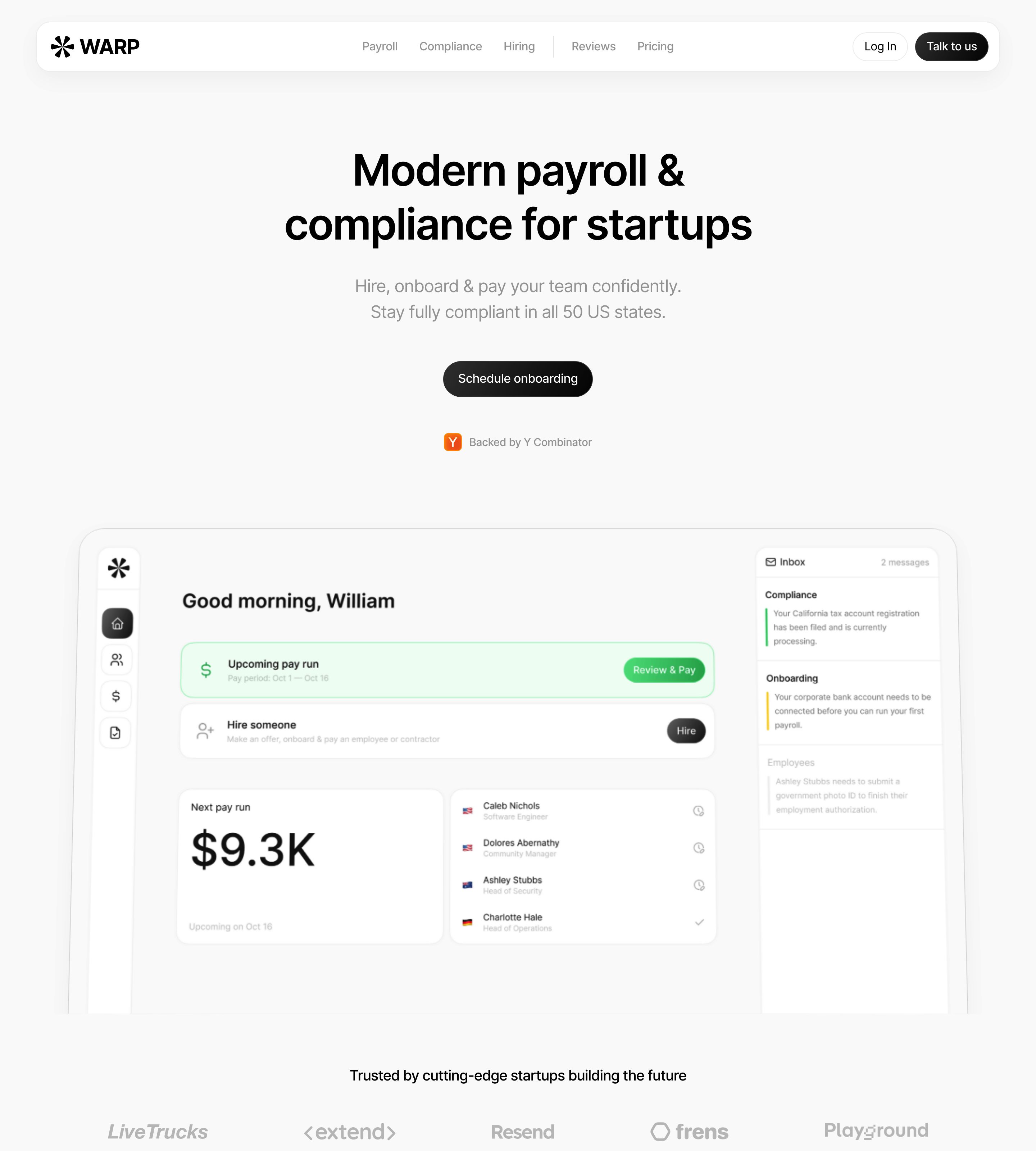 Saaspo | Lob Landing Page