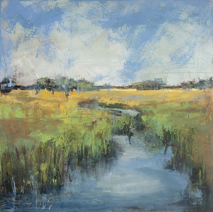 Marsh - Painting | Kim Gibbs