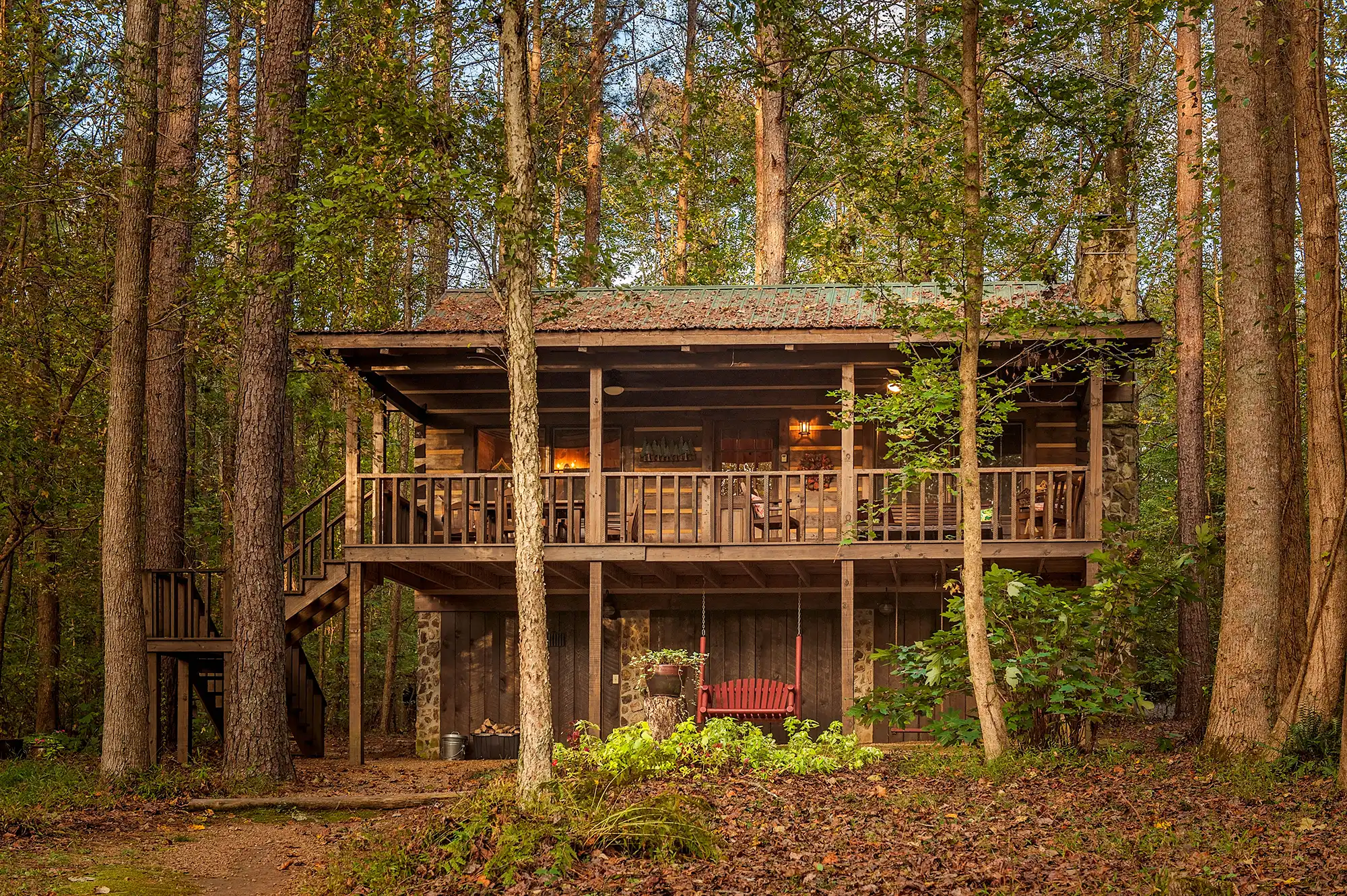 The Pines | Riverside Log Cabin on The Ocoee