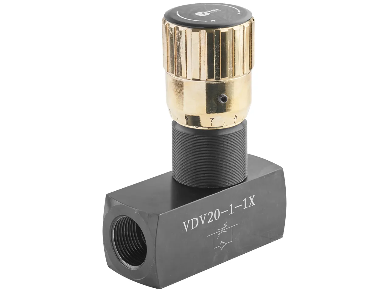 VDV - Válvula em linha reguladora de vazão - Vista Hydraulics