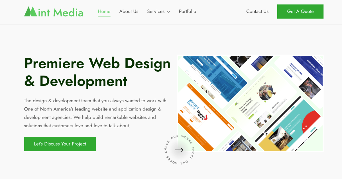 Mint Media | Premiere Website Design & Development | SEO